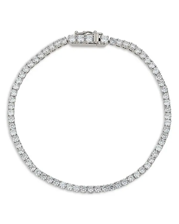 Nadri Perfect Tennis Bracelet - Silver