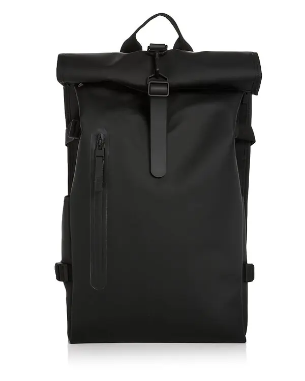 Rains Rolltop Rucksack - Black