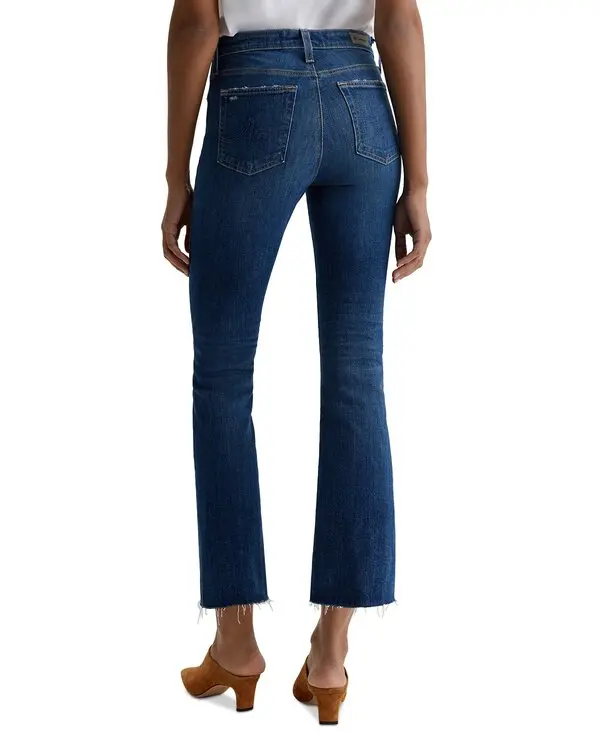 Ag High-rise Flare Ankle Jeans - Years Memory