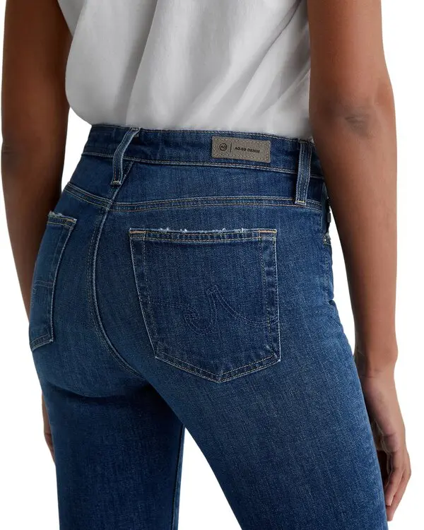 Ag High-rise Flare Ankle Jeans - Years Memory