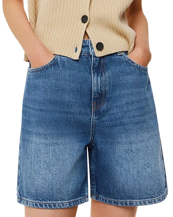 Whistles Authentic Shorts - Denim
