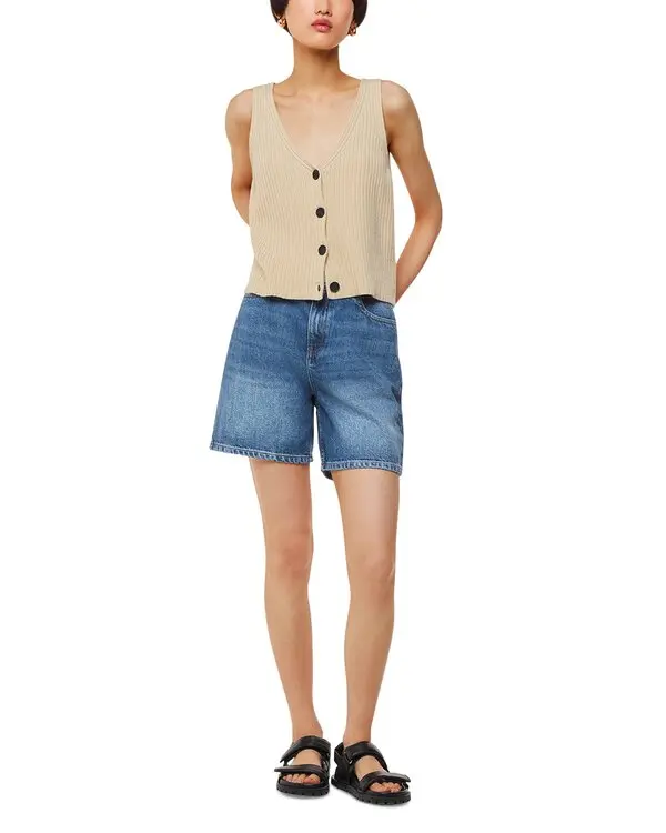 Whistles Authentic Shorts - Denim
