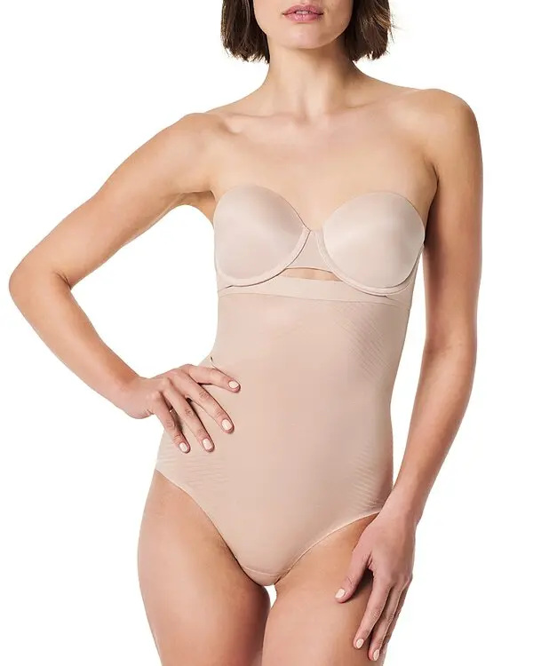 Spanx Thinstincts 2.0 High-waisted Briefs - Champagne Beige