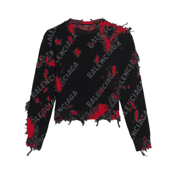Balenciaga Ripped Sweater