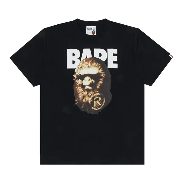 A BATHING APE Ape Head Tee - Black