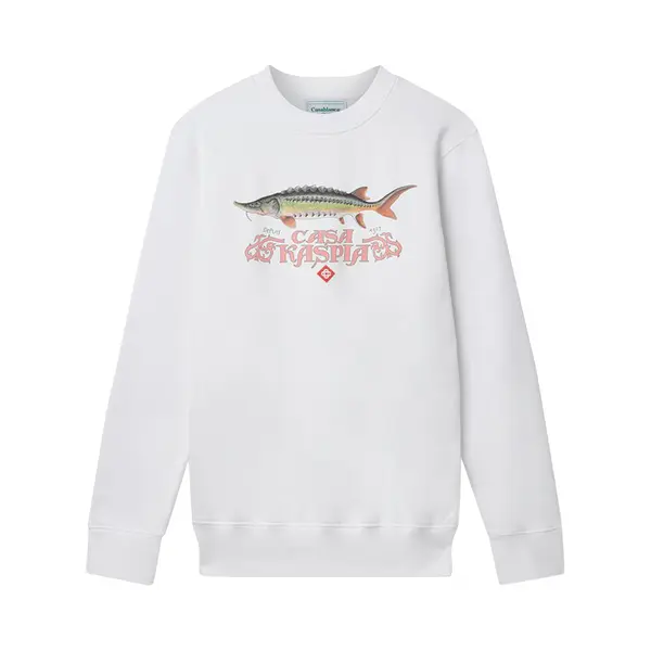 Casablanca X Caviar Kaspia Casa Kaspia Sweatshirt - White