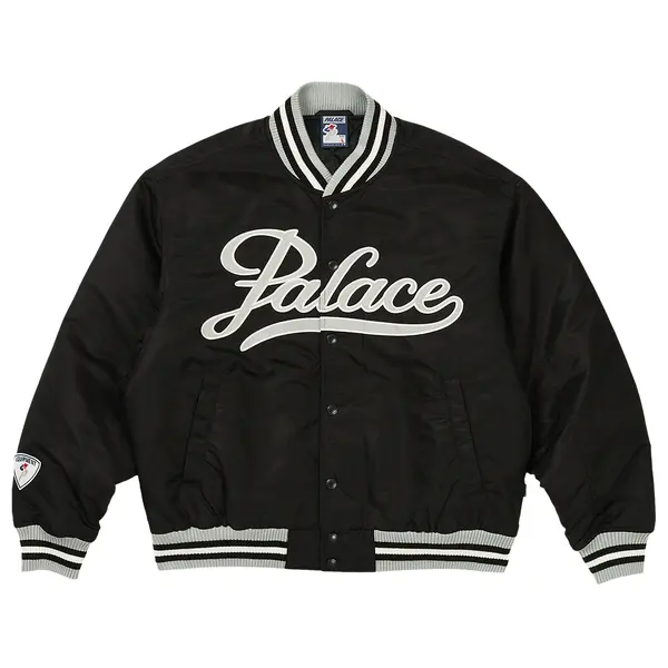 PALACE Satin The Arena Jacket - Black