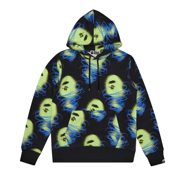 A BATHING APE Storm Pullover Hoodie - Black