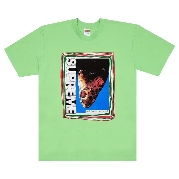 Supreme Mask Tee 'lime - Green