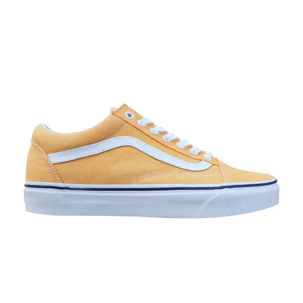 VANS Old Skool Washed Canvas Sneakers - Yellow