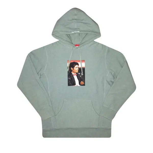 Supreme Michael Jackson Hooded Sweatshirt - Green