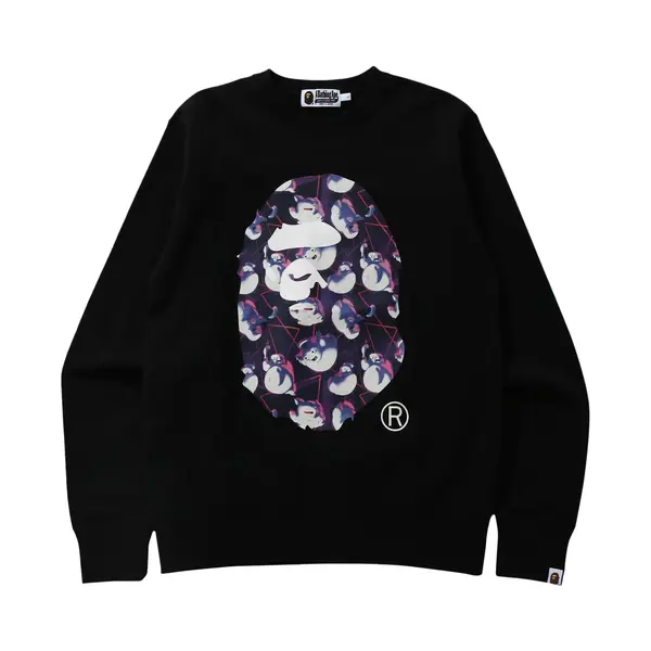 A BATHING APE X Ghostbusters Ape Head Crewneck
