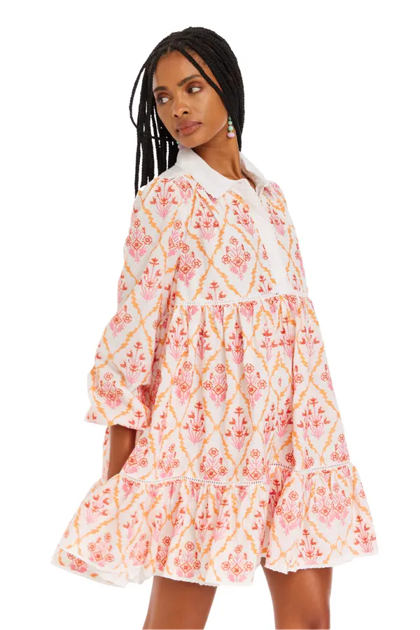 allison new york embroidered dress DOVER DRESS