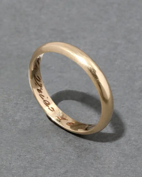 Alexis Bittar Vintage 14k Band Ring - Gold