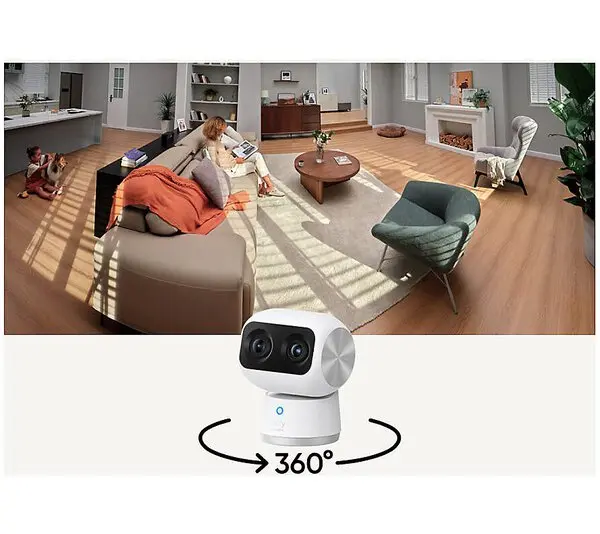 EUFY Security Indoorcam S350, Dual Cameras 4k U D Resolution