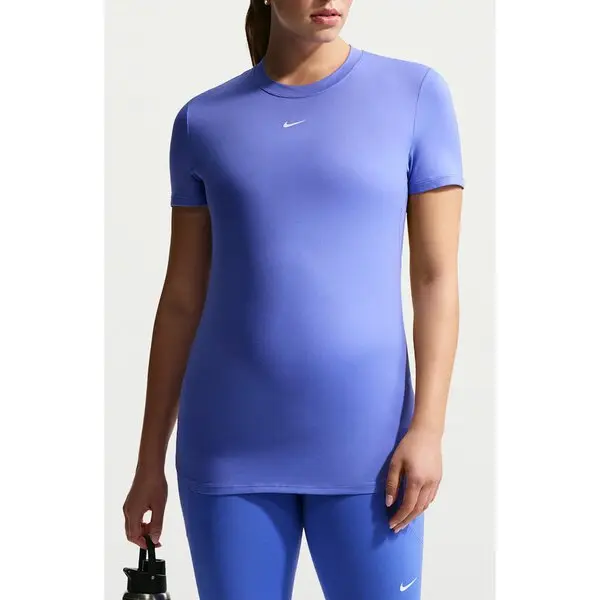 Nike Drill Performance Maternity Top - Sapphire