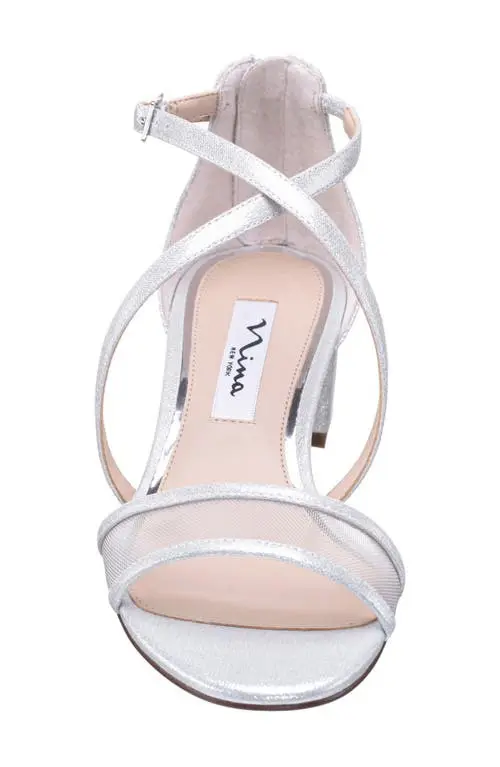 Nina Ginette Sandal - True Silver