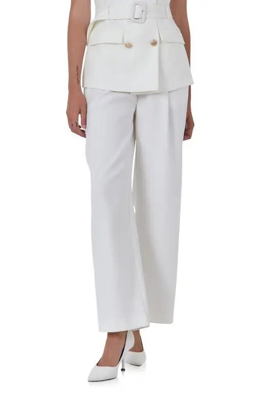 Endless Rose Pleated Trousers