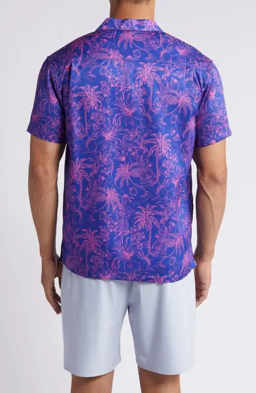 BOARDIES Palms Print Camp Shirt