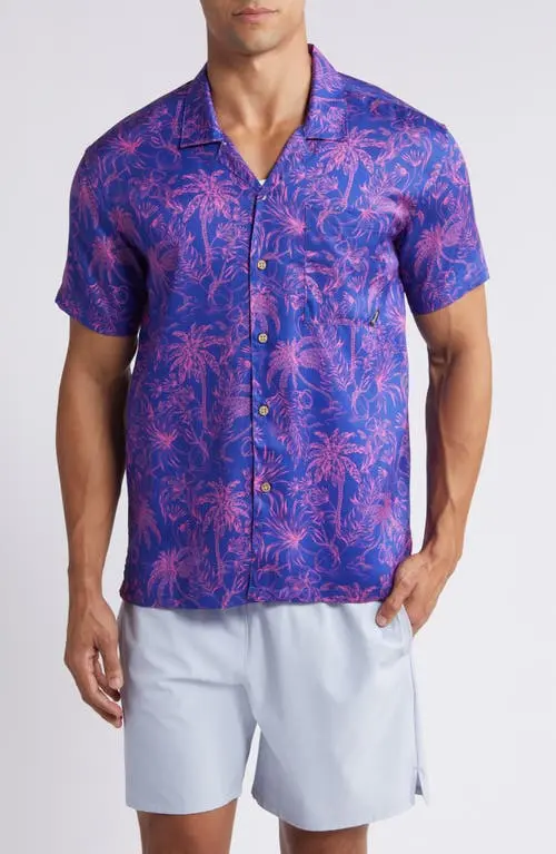 BOARDIES Palms Print Camp Shirt
