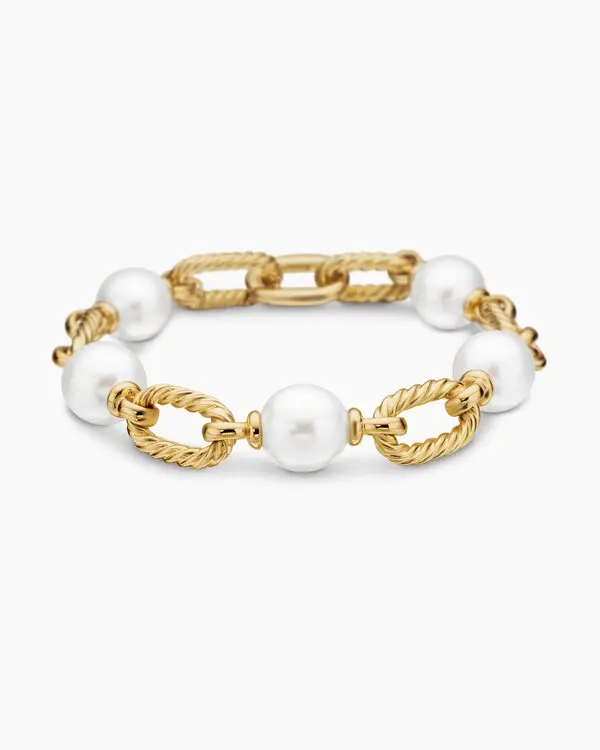 David Yurman Dy Madison® Chain Bracelet - Pearl