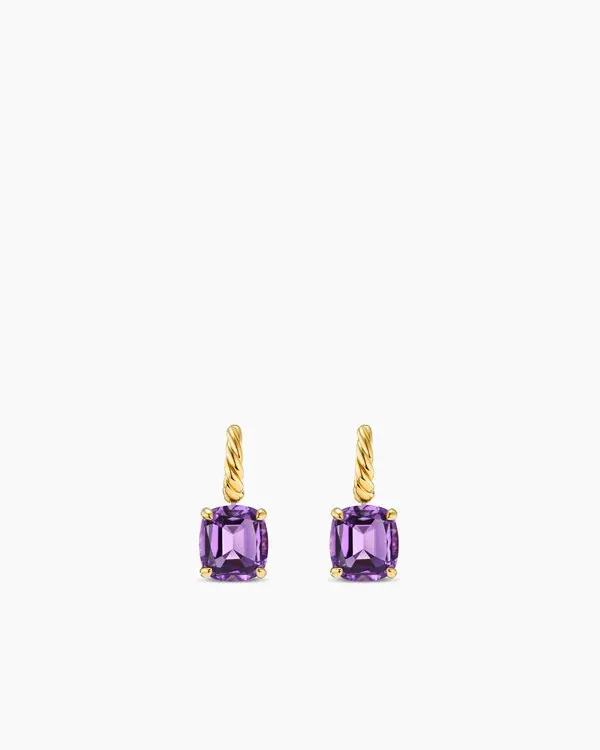 David Yurman Marbella Drop Earrings - Amethyst