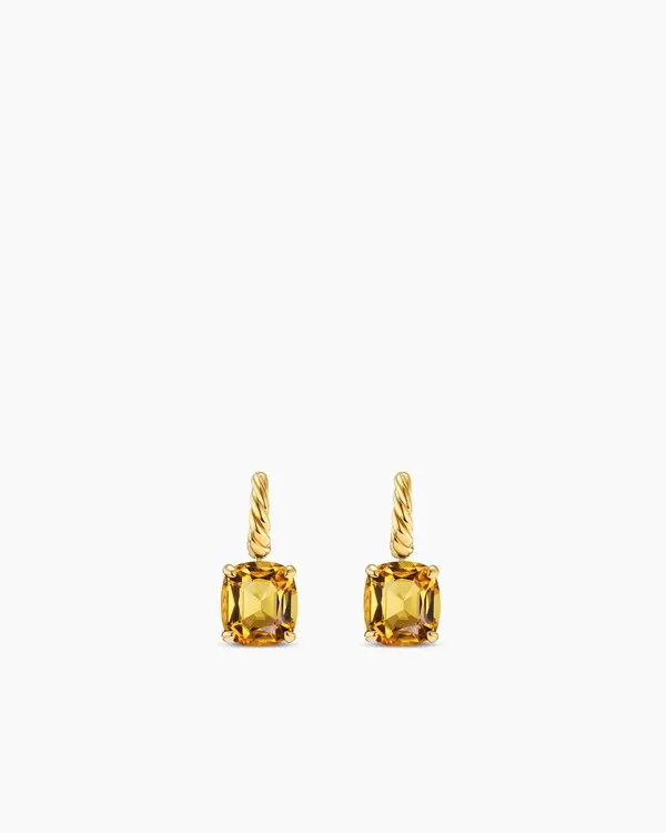 David Yurman Marbella Drop Earrings - Citrine
