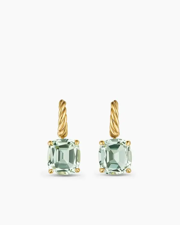 David Yurman Marbella Drop Earrings - New Prasiolite