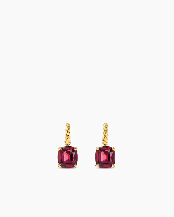 David Yurman Marbella Drop Earrings - Rhodolite Garnet