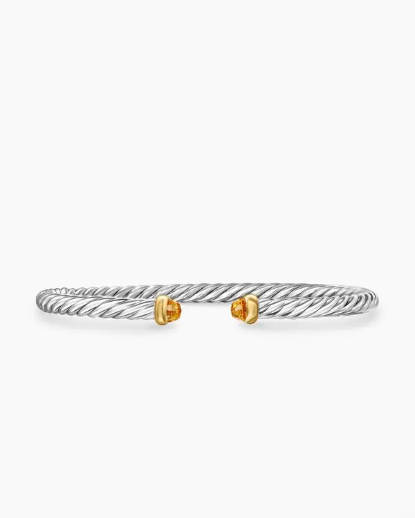 David Yurman Cable Flex Bracelet - Citrine