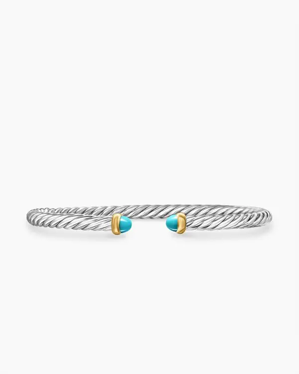 David Yurman Cable Flex Bracelet - Turquoise