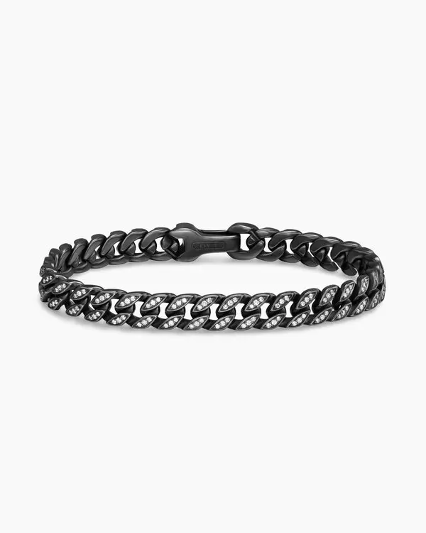 David Yurman Curb Chain Bracelet - Diamond