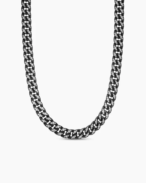 David Yurman Curb Chain Necklace - Diamond