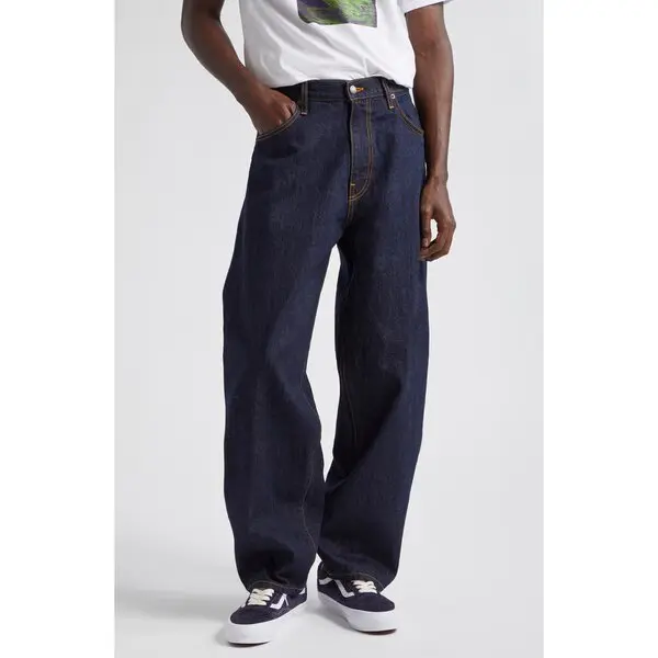 NOAH Nonstretch Denim Stovepipe Jeans