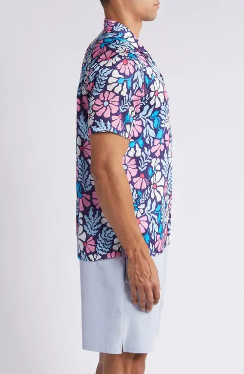 BOARDIES Mellow Short Sleeve Button-up Camp Shirt