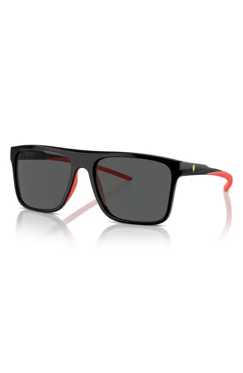 SCUDERIA FERRARI 58mm Square Sunglasses
