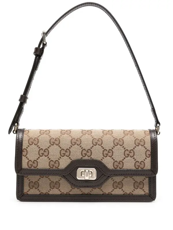 Gucci Neutral Luce Mini Shoulder Bag