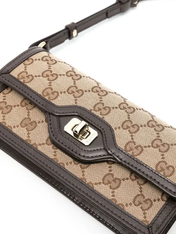 Gucci Neutral Luce Mini Shoulder Bag
