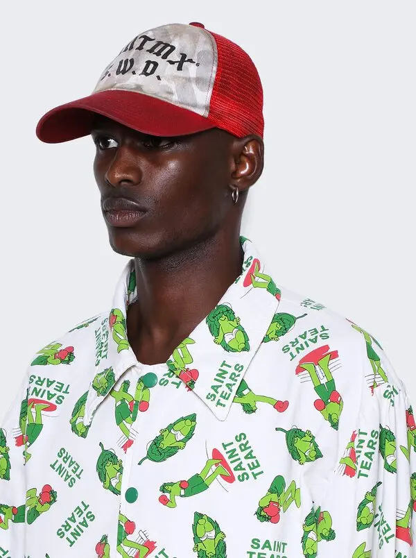 Saint Michael X Sean Wotherspoon Baseball Cap - Red | Editorialist