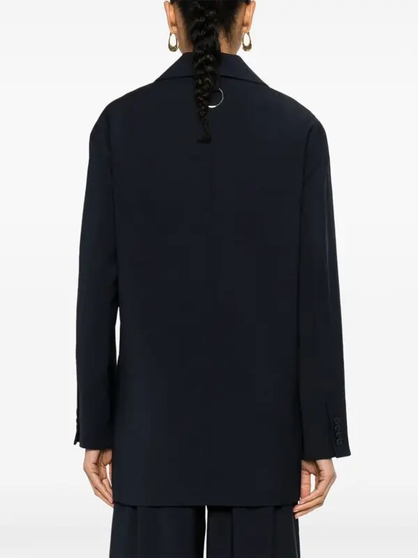 Tibi Liam Single-breasted Blazer - Blue