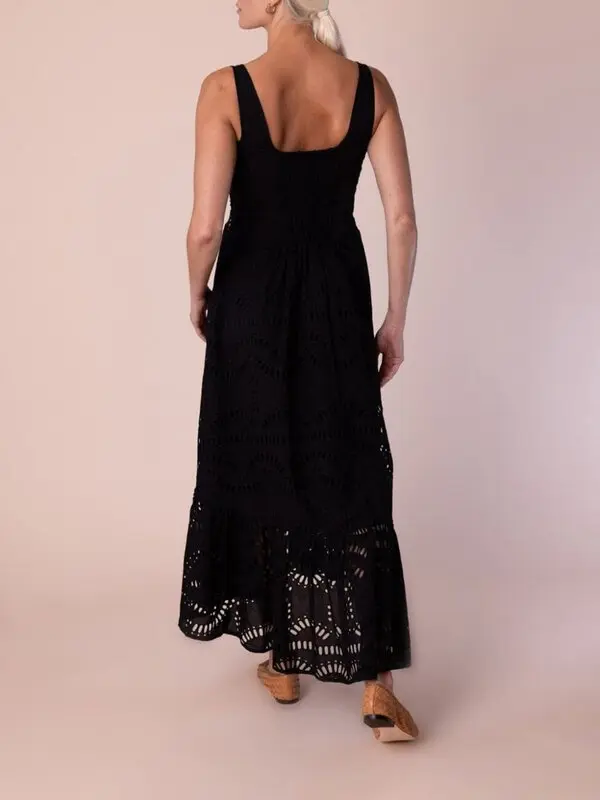Charo Ruiz Ibiza Nissy Embroidered Maxi Dress