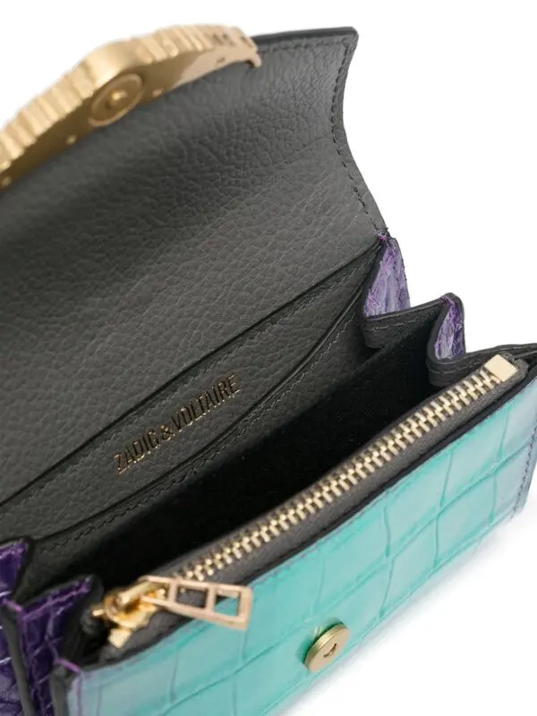 Zadig&Voltaire Borderline Metal-wings Wallet