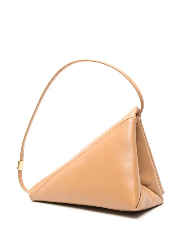 Marni Prisma Triangle Shoulder Bag - Neutrals