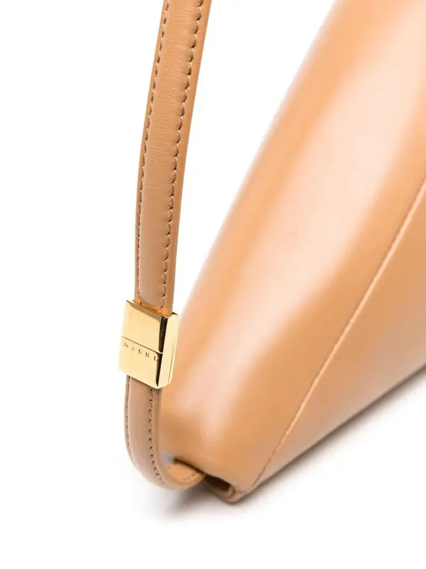 Marni Prisma Triangle Shoulder Bag - Neutrals