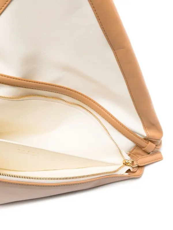 Marni Prisma Triangle Shoulder Bag - Neutrals
