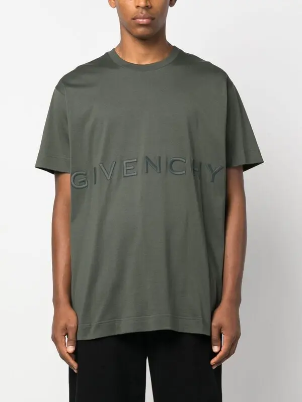 Givenchy Logo-embroidered Cotton T-shirt