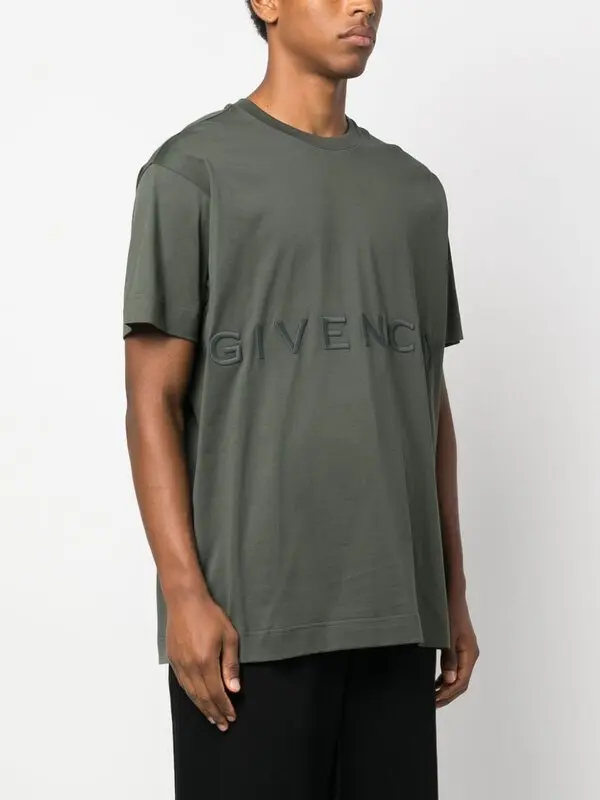 Givenchy Logo-embroidered Cotton T-shirt