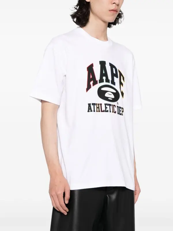AAPE BY *A BATHING APE Logo-print Cotton T-shirt