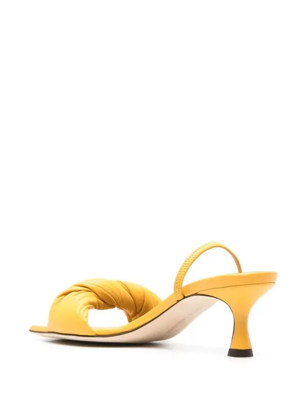 Lorena Antoniazzi Twisted Leather Sandals