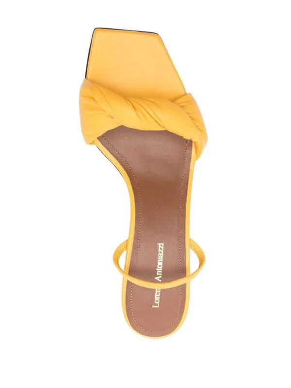 Lorena Antoniazzi Twisted Leather Sandals